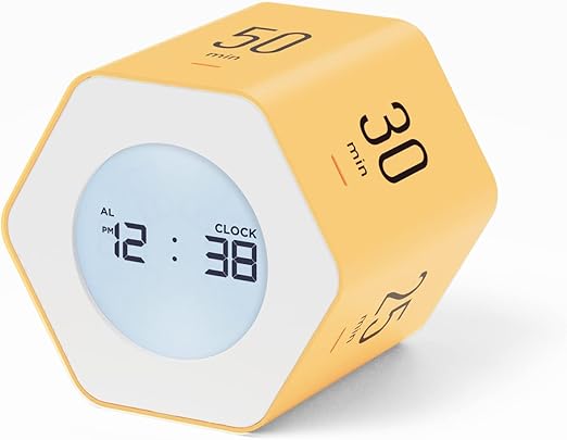 Amazon.com: Mooas Multi-Hexagon Clock Cube, Digital Clock, Pomodoro Timer with Backlight 12/24H ...