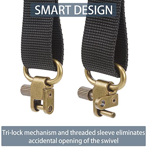 Snapklik.com : Metal Sling Swivel Mount 1.5 Inch Two-Point Sling ...