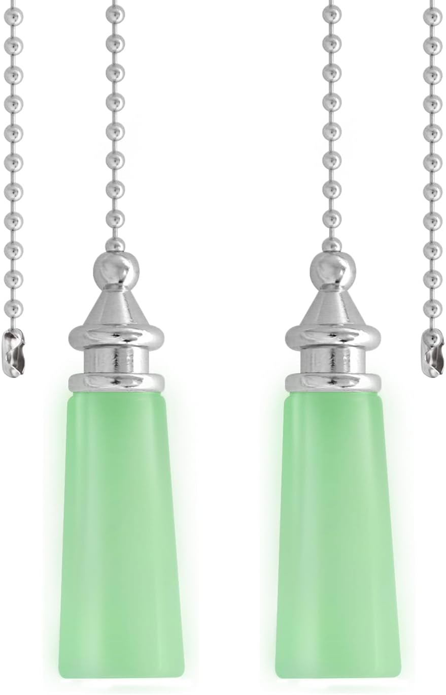 Amazon.com: Dotlite 2Pcs Ceiling Fan Pull Chains Glow in The Dark ...