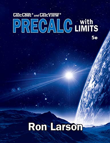 Precalculus with Limits 005, Larson, Ron - Amazon.com
