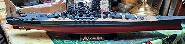 Amazon.com: Tamiya 78030 1/350 Japanese Battleship Yamato Plastic Model ...