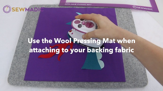 Watch Sewmadic Applique Fusing Mat Set Quick Demonstration on Amazon Live