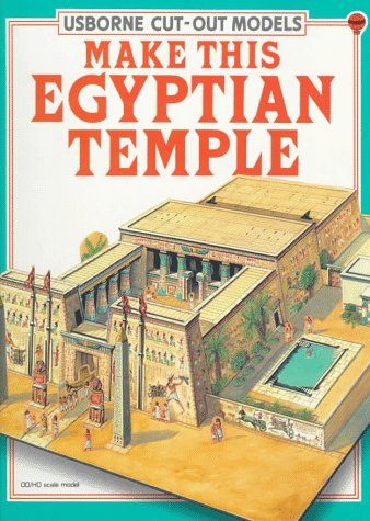 Amazon | Make This Model Egyptian Temple (Usborne Cut Out Models ...
