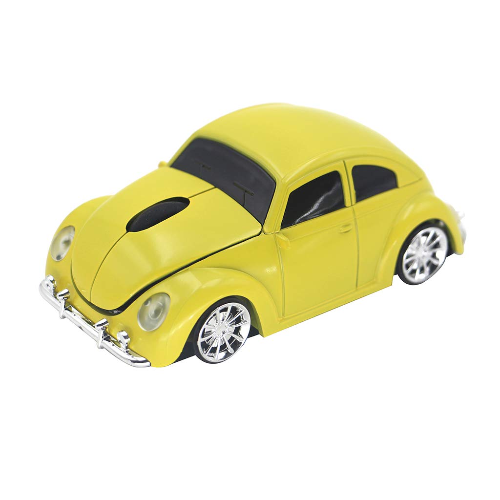 Amazon.com: ECOiNVA VW Beetle Wireless Sports Car Shape Mouse Mice ...