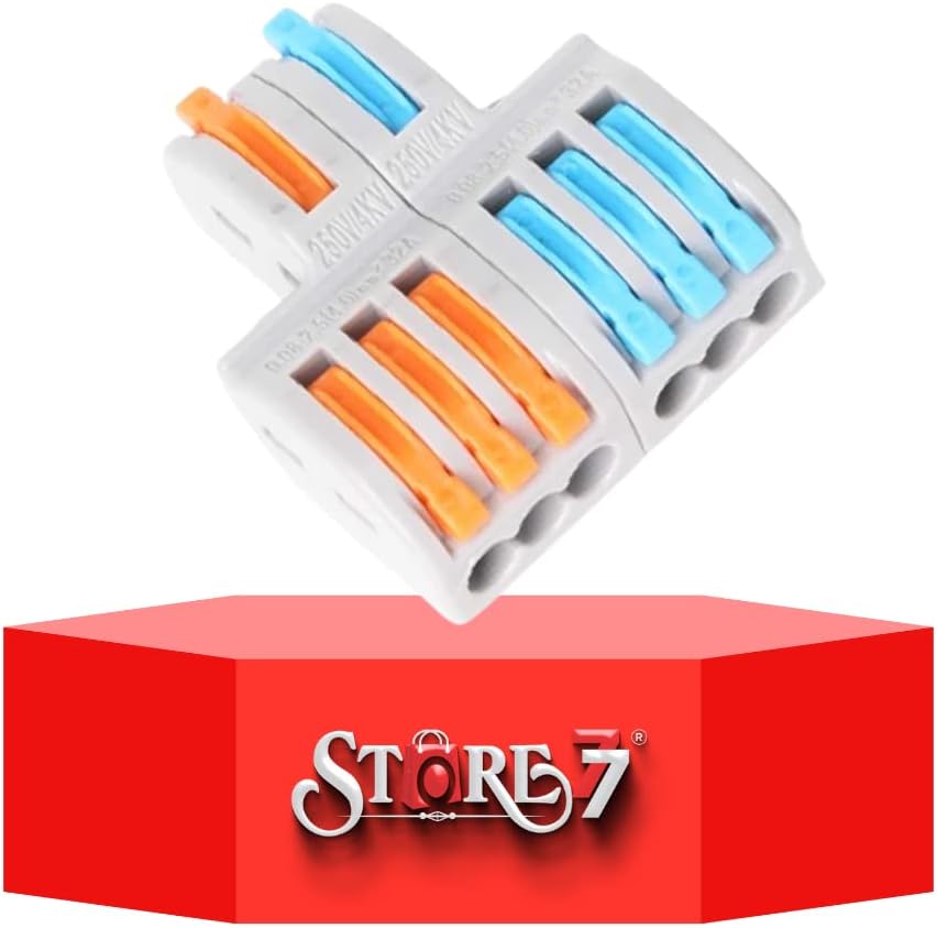 WOODTULA 2 to 4 inline Wire Connectors - Quick Electrical Connector ...