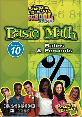 Amazon.com: Standard Deviants School - Basic Math, Program 10 - Ratios & Percents (Classroom ...