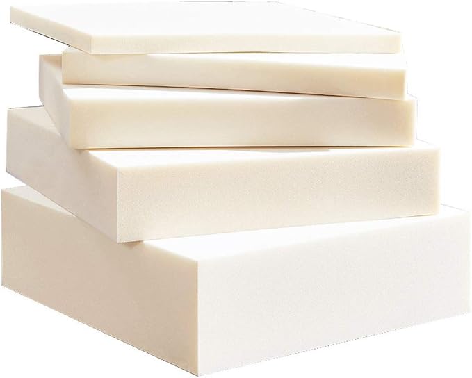 Amazon.com: Multipurpose Upholstery Foam,High Density Foam Cushion ...
