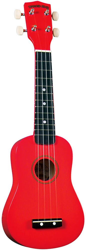 Amazon.com: Diamond Head DU-102 Rainbow Soprano Ukulele - Red : Musical ...
