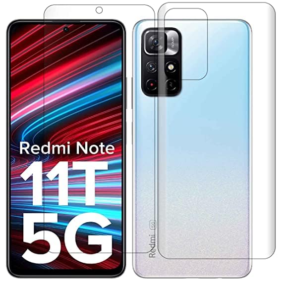 I Want It Front And Back Screen Guard Protector For REDMI NOTE 11T 5G ...