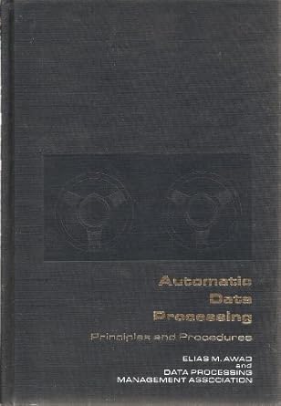Buy Automatic Data Processing: Principles & Procedures Book Online at ...