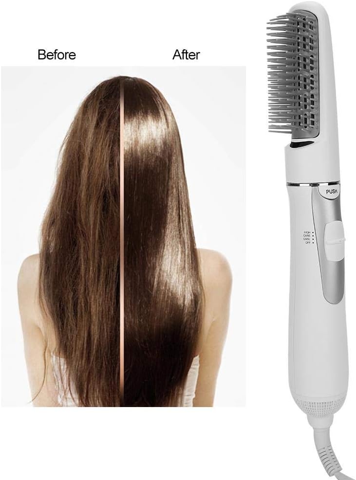 Professional 2-In-1 Hair Dryer Comb, Multifunctional Electric Hair ...