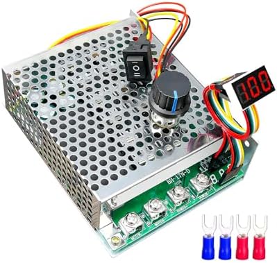 PWM Brushed Motor Speed Controller Waterproof Variable Speed Regulator with Switch Support ...