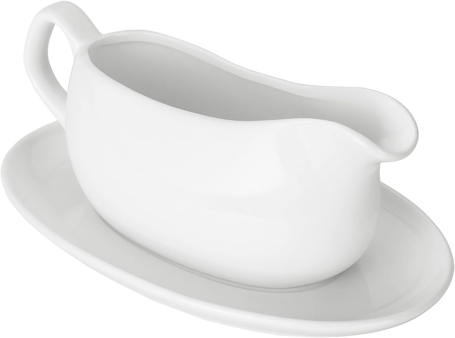 Amazon.com: HIC Gravy Sauce Boat with Attached Saucer and 1-Ounce ...
