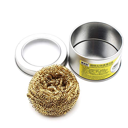 Soldering Iron Tip Cleaner Welding Solder Iron Tip Brass Ball Cleaning ...