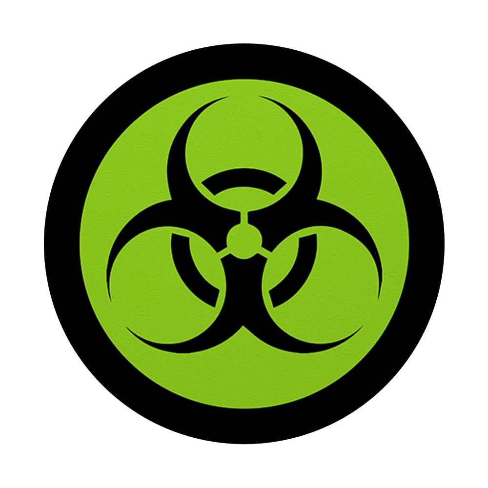 Green Biohazard Logo