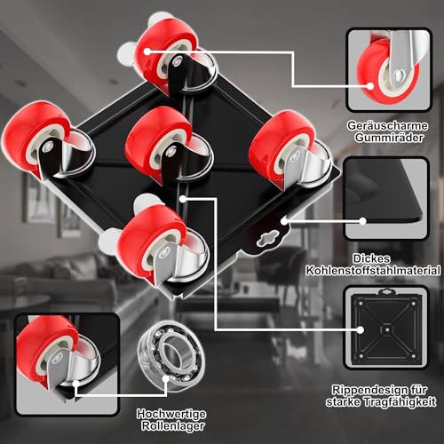 Snapklik.com : Furniture Movers Pro Set/Heavy Duty Furniture Dolly ...