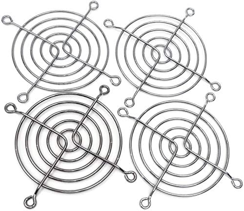 RIVER FOX® 6 Pack 120mm Fan Grill Guard | Metal Protective Cover for PC ...