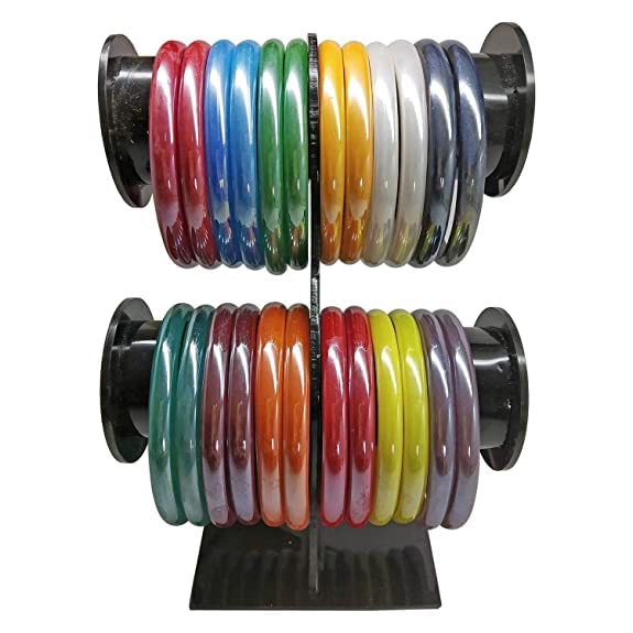Buy S.T Women's Glass Bangles Set -Pack of 24 (2.6) at Amazon.in