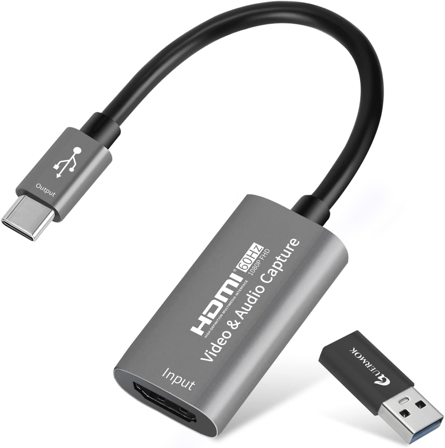Amazon.com: Guermok Video Capture Card, USB 3.0 HDMI to USB C Audio ...