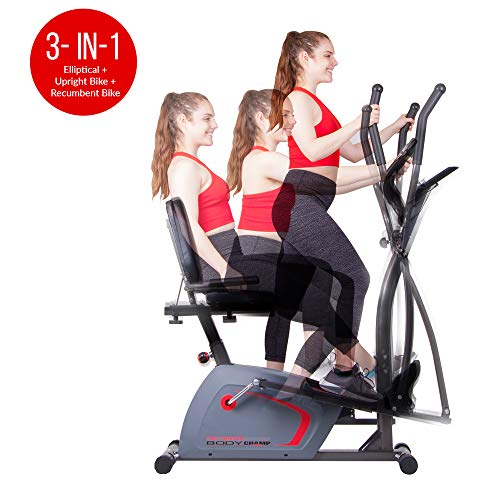 Snapklik.com : Trio Trainer All In One Elliptical, Upright Stationary ...