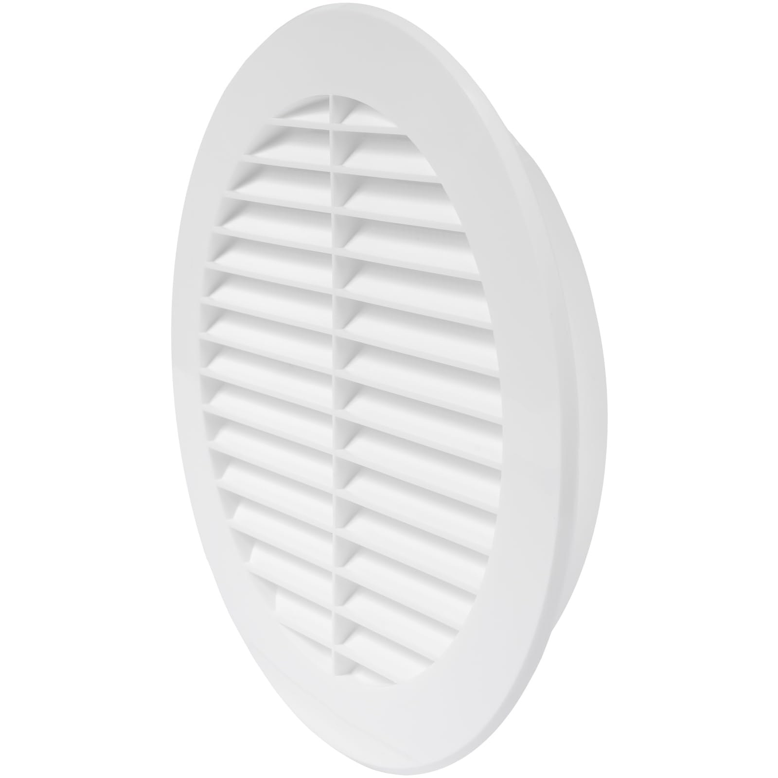 Buy Repa Market 6'' Inch Plastic White - Vent Cover With Flange ...