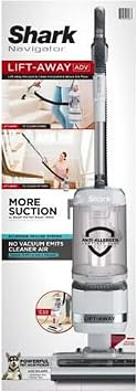 Amazon.com - Sharks Navigator Lift Away ADV Upright Vacuum LA300, White ...