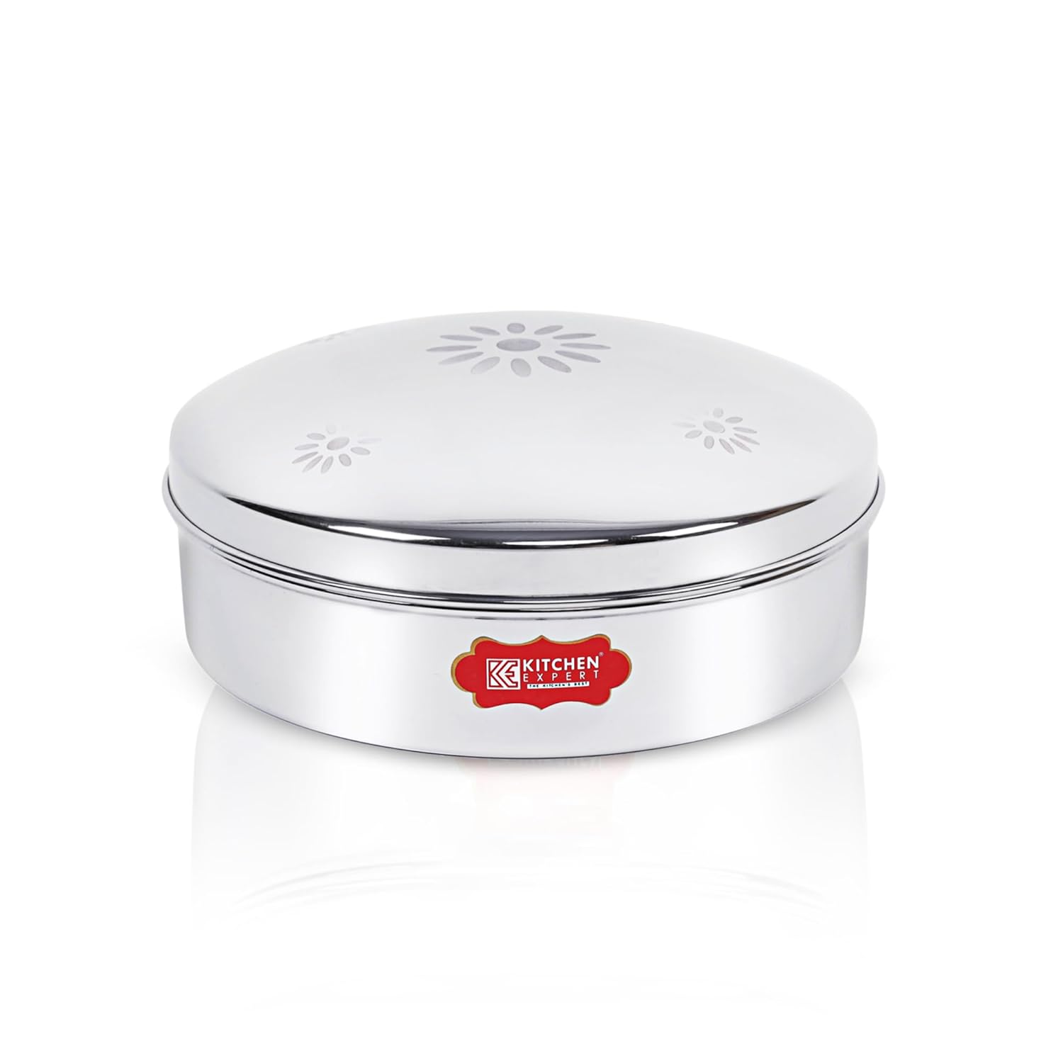 Buy Kitchen Expert Steel Masala Box | Popula Dabba Steel Masala ...
