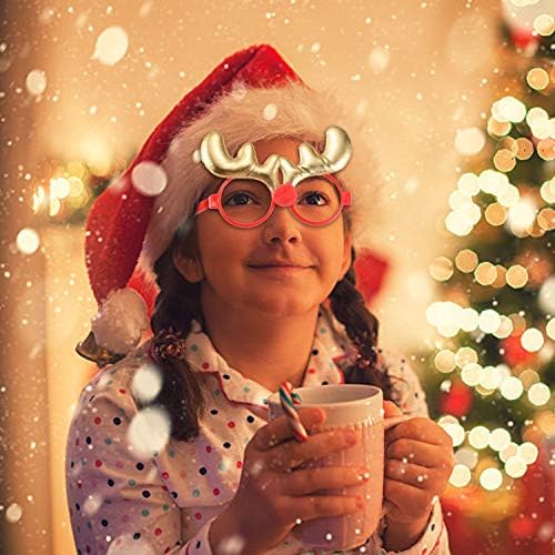 Amazon.com: SEVEN STYLE 16 PCS Holiday Glasses,Cute Christmas Glasses ...