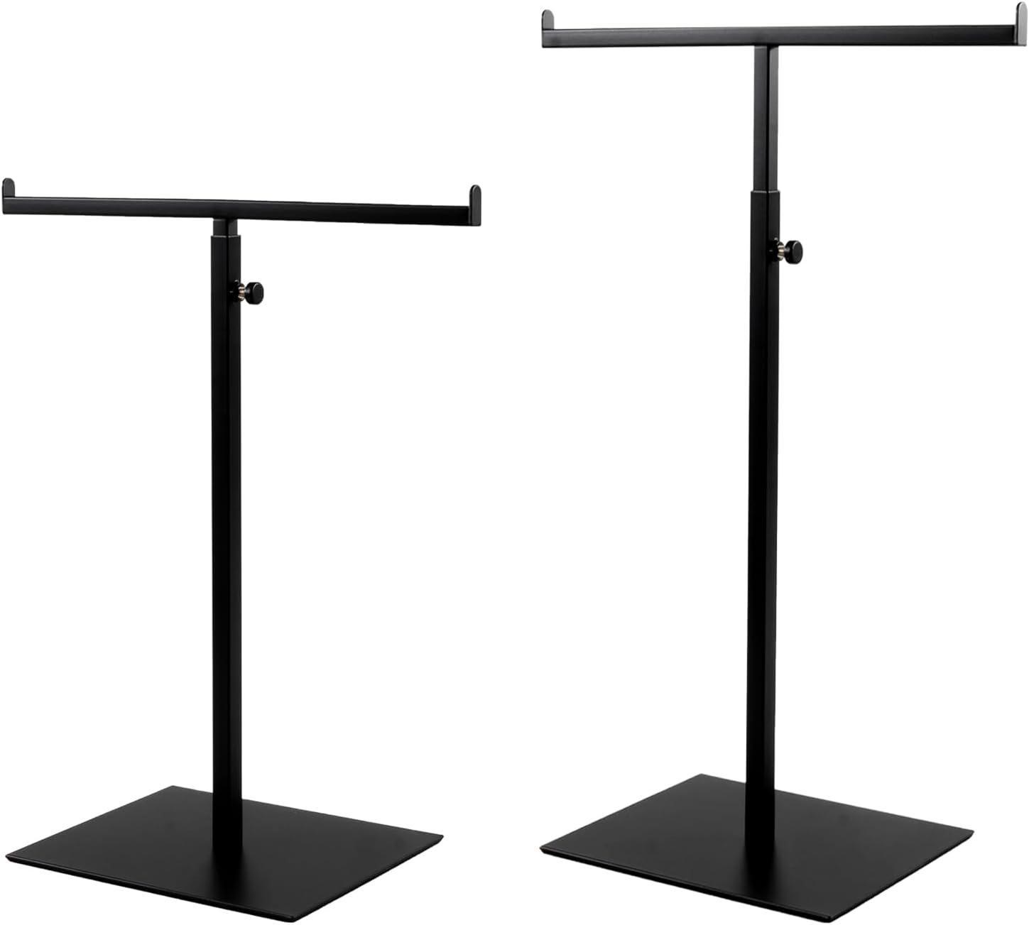 Amazon.com: bjewego T Bar Display Stand - Set of Two Tabletop Purse ...