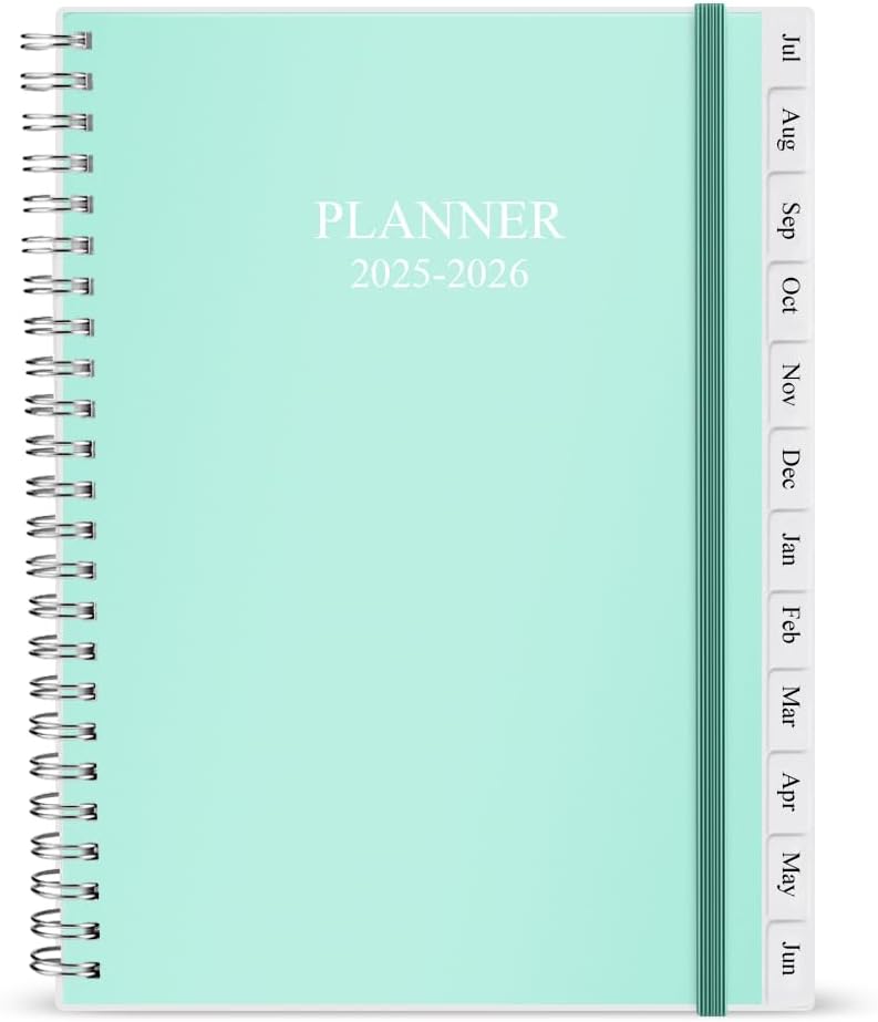 Diary 2025-2026, A5 Weekly/Monthly Planner with Monthly Tabs, 2025 ...