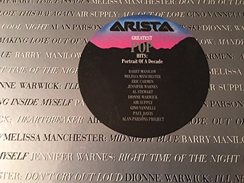 Amazon.com: arista's greatest pop hits:portrait of a decade: CDs & Vinyl