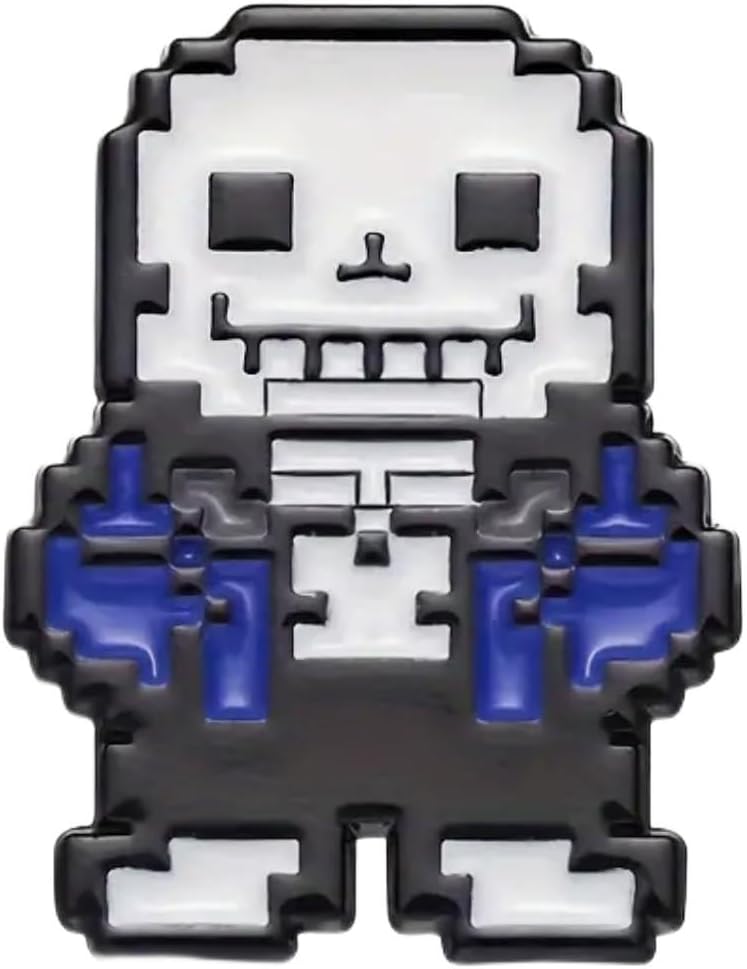 Amazon.com: Undertale Sans Papyrus Indie Video Game 1.1" Enamel Pin ...
