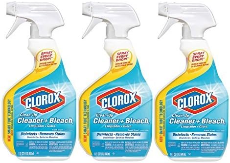 3 Pk, Clorox Clean-Up Cleaner Spray with Bleach, Fresh Scent, 32 Fluid ...
