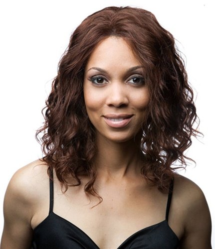 Amazon.com : 100% Human Hair Front Lace RCP-303 wig by Isis Collection ...