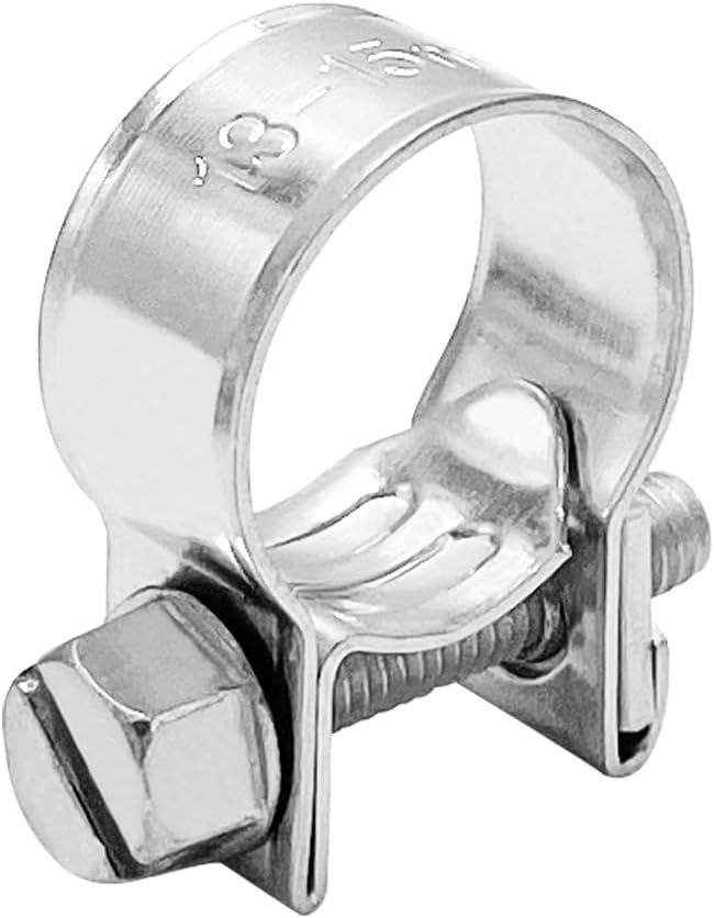 Kyuionty 50Pcs Spring Band Clips 5/16" 8mm Air Hose Tube Water Pipe ...