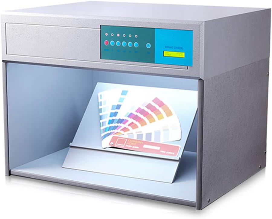 CGOLDENWALL Color Matching Cabinet Customizable Color Assessment Box ...