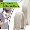 Amazon.com: Cotton Webbing 1 Inch 12 Yards Natural Cotton Webbing ...