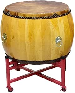 KAFELE Traditional Scalper Drum White Stubble War Drum Log Tanggu ...