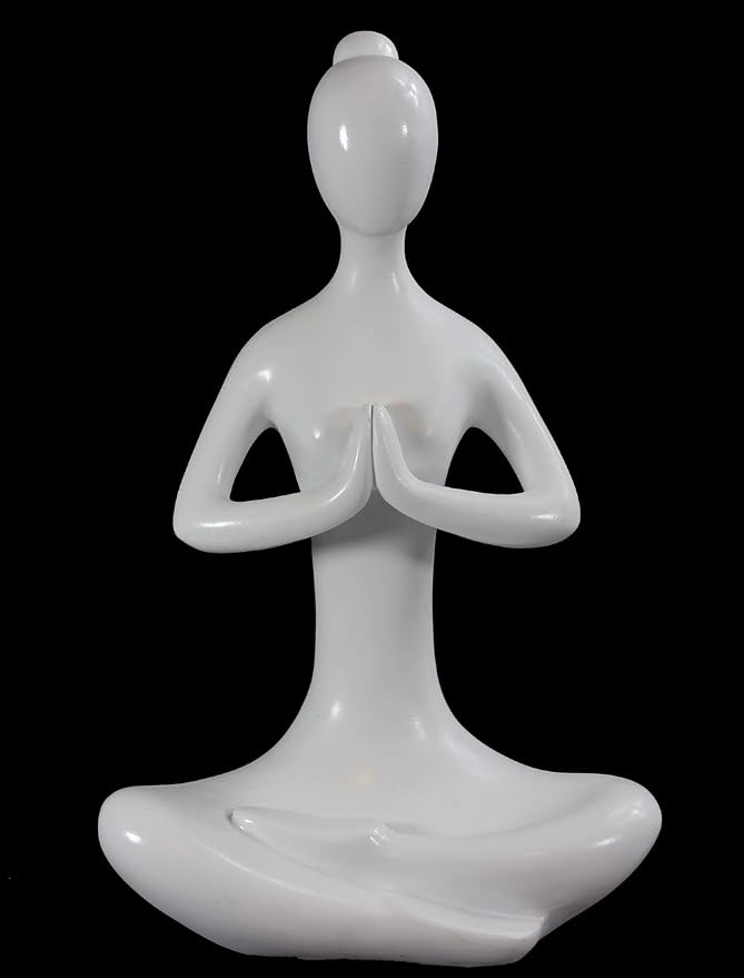 Amazon.com: Seraphic Yoga Pose Statue/Sculputure Gifts for Women, Home ...