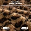 Amazon.com: Topjia Leopard Print Velvet Couch Covers 1pc,Furry Faux Fur ...