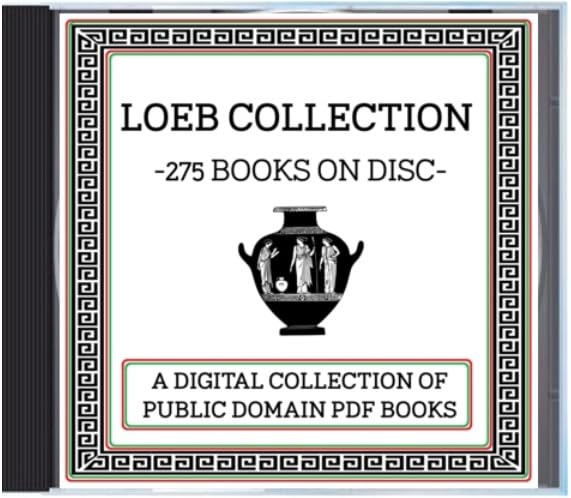 Loeb Collection on Disc - 275 Digital Books - Classical Library ...