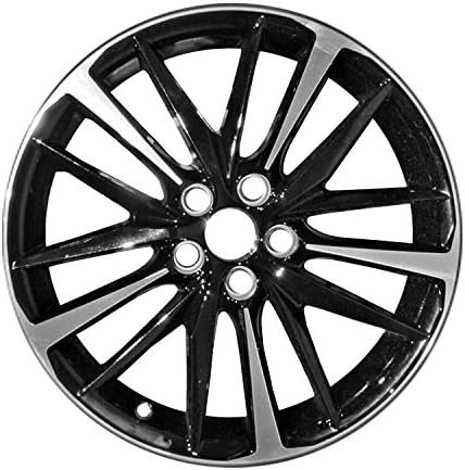 Amazon.com: New 19" Machined Black Alloy Wheel Rim Fits 2018 2019 2020 ...