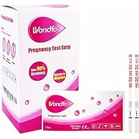 Amazon.com: Wondfo Pregnancy Test Strips, 25-count medical : Health ...