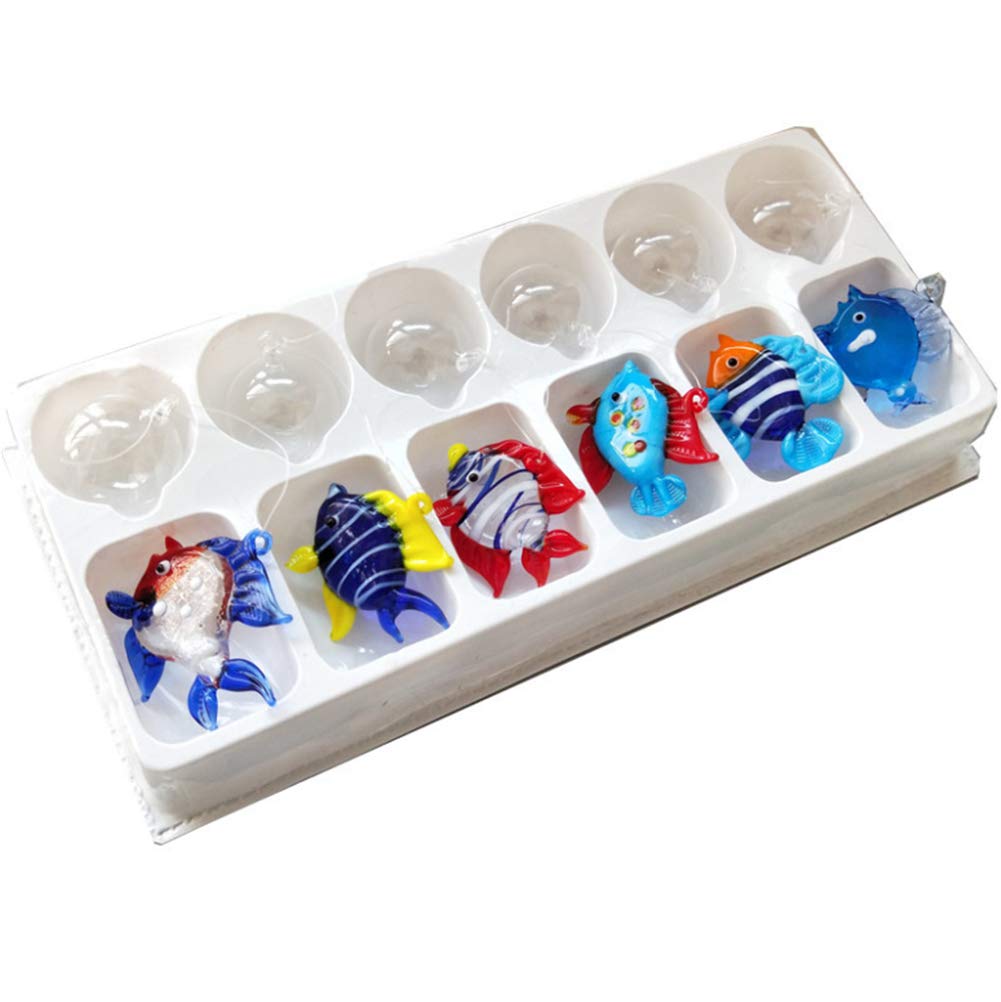 Amazon.com: ZHU IN SY Fish Tank Ornaments Color Bubble Fish Miniature ...