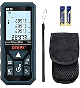 HANMATEK 165ft/50m Laser Measure Ft/In/M Switching LM50 Laser ...