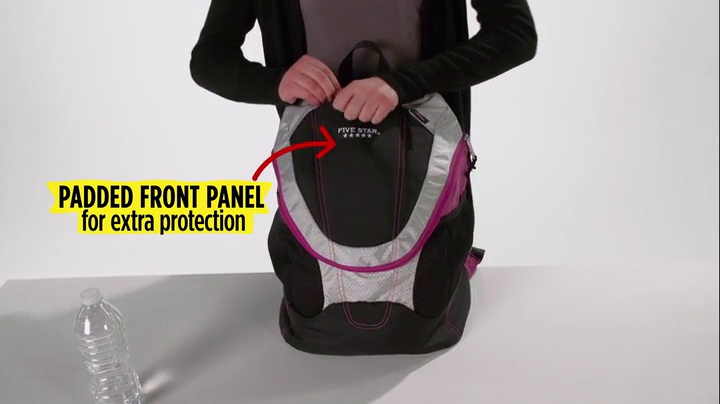 Watch Five Star Big Mouth Backpack, Purple on Amazon Live