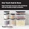 Amazon.com: Tupperware One Touch Fresh Seal & Store 9-Container Food ...