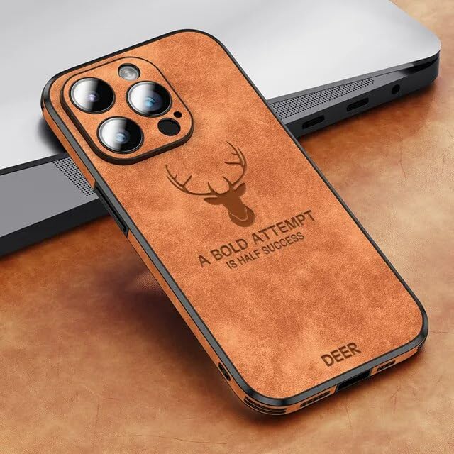 Amazon.com: Terra Wireless Shockproof Leather Magsafe-Compatible Deer ...
