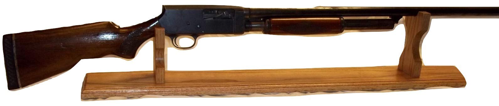Amazon.com: Handmade Mantle Style Gun Display Rack For Single Barrel ...