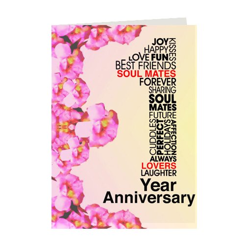 Hallmark First Anniversary Greeting Card Happy First Anniversary hallmark-first-anniversary-greeting-card-happy-first-anniversary